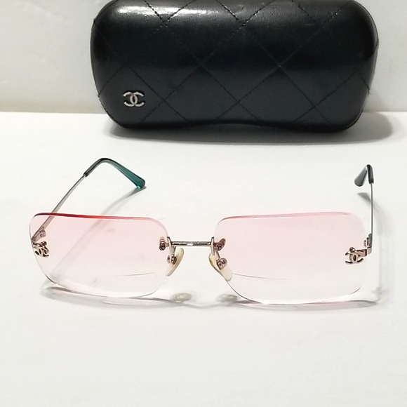 CHANEL | Accessories | Amazingly Fabulous Rare Authentic Chanel Rimless ...